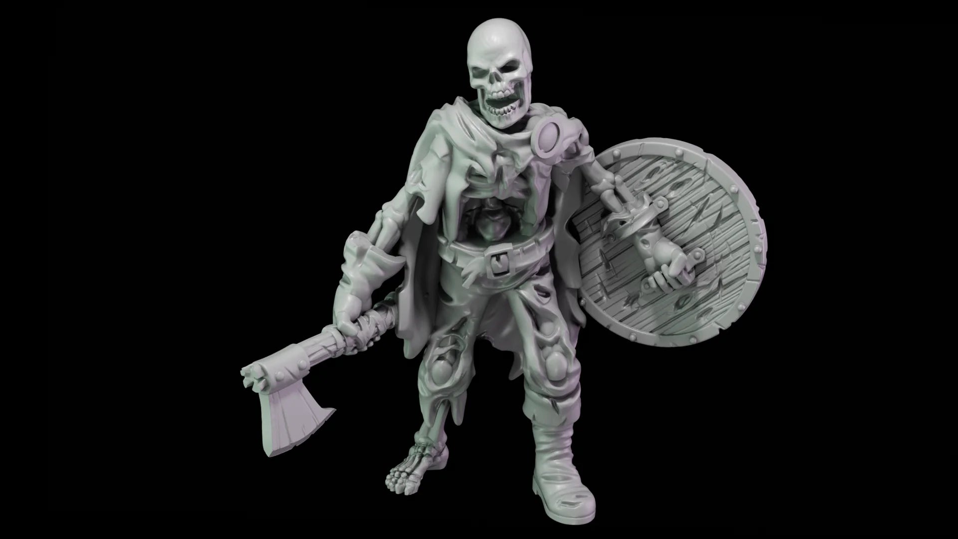 Armoured Skeleton – BIG Jim Prints