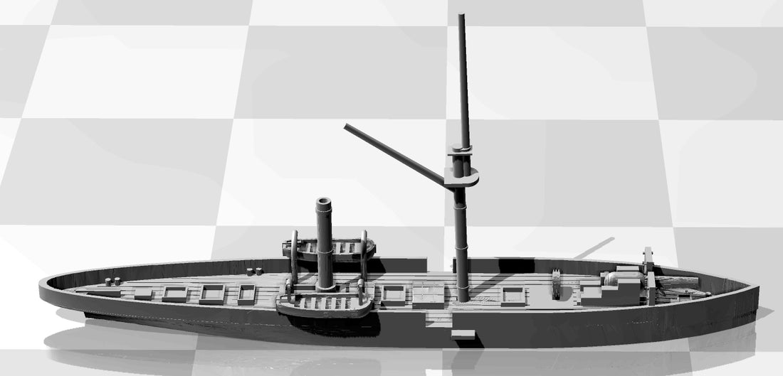 1/600 Italian Gunboat – BIG Jim Prints