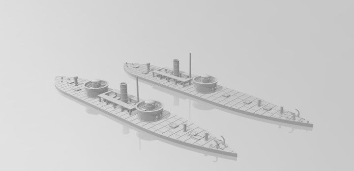 1/1200 Union monitor USS Puritan – BIG Jim Prints