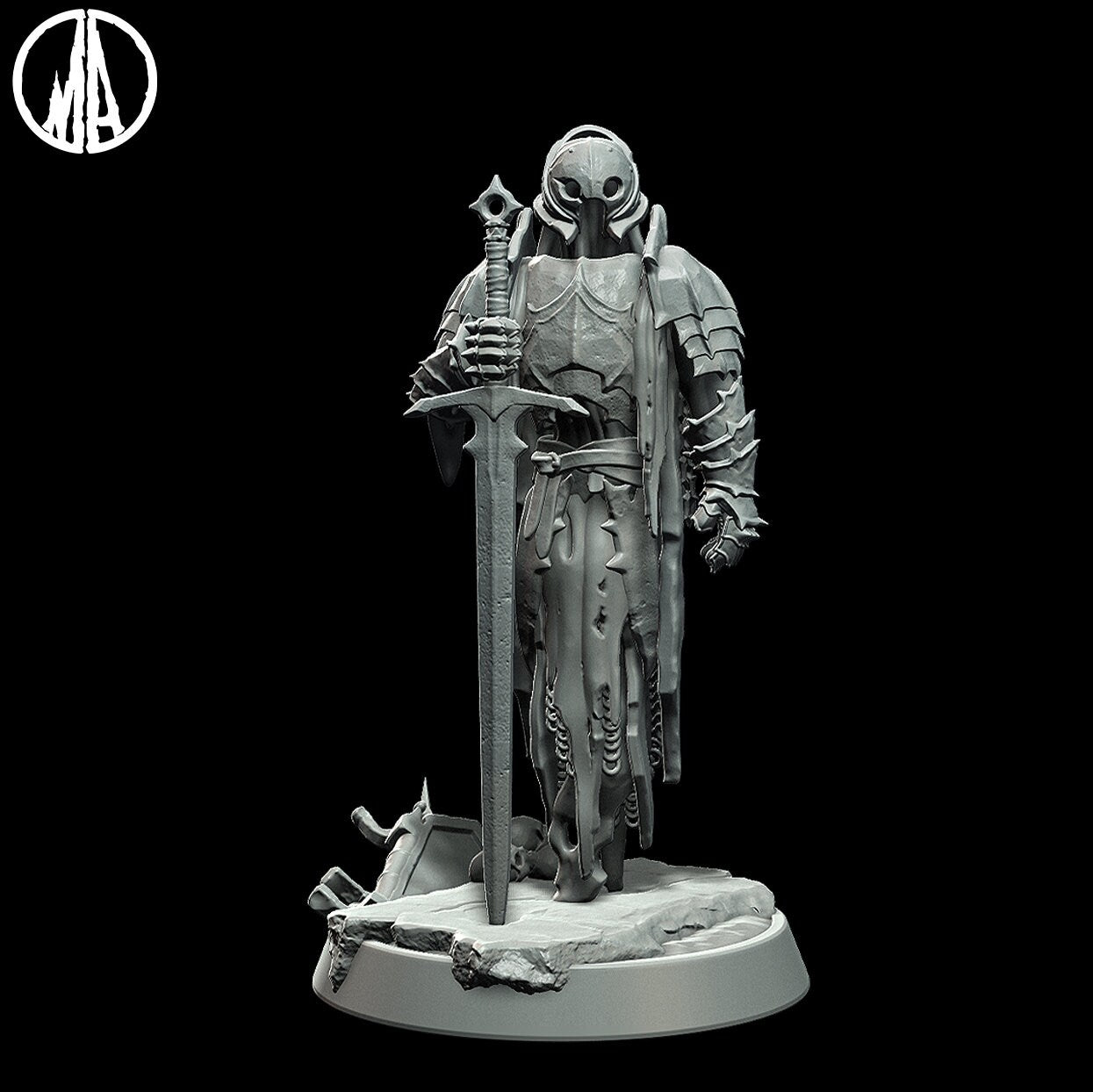 Nameless Phantom | Monolith Arts | 3D Printed Resin Model | Ideal for ...