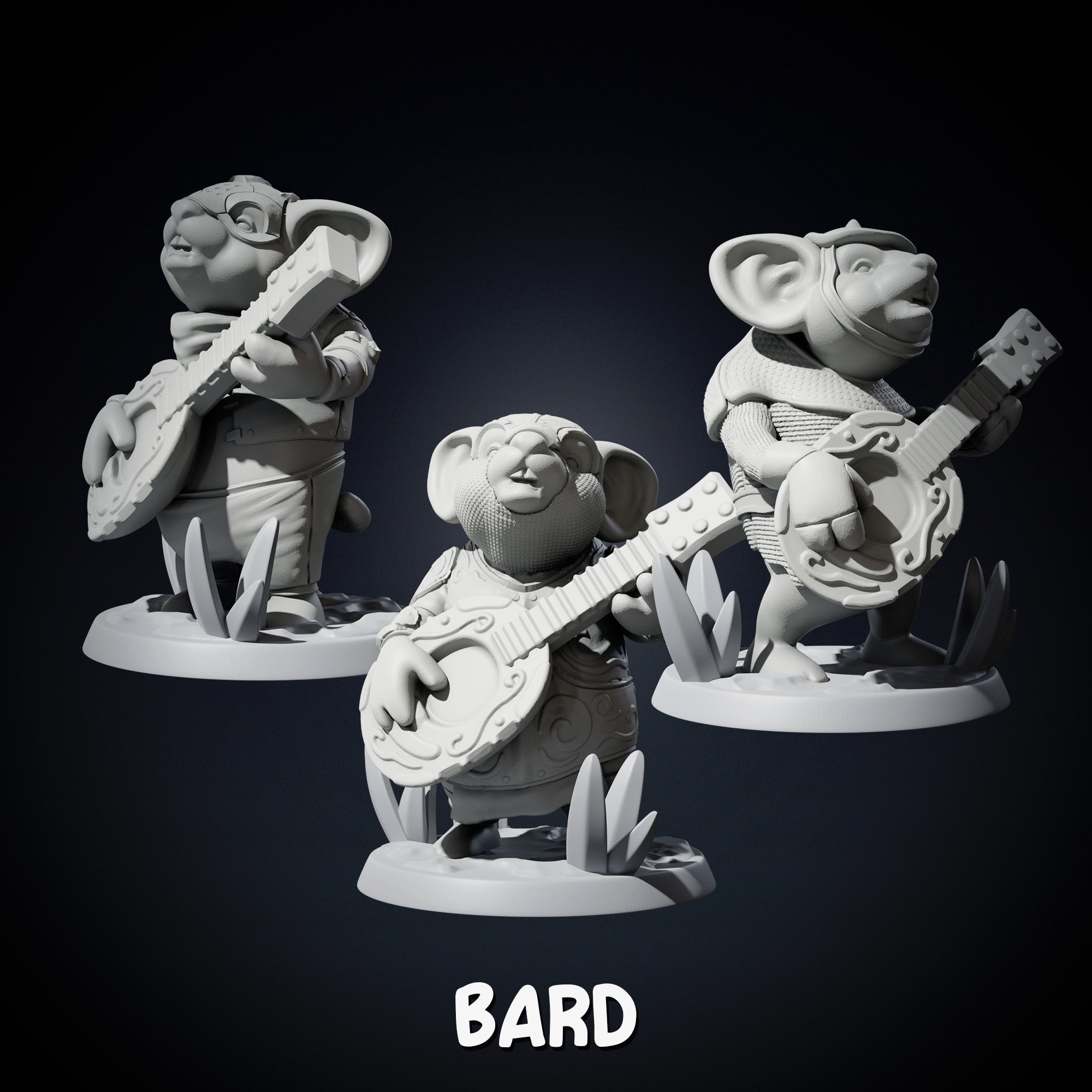 Mouse Bard – BIG Jim Prints